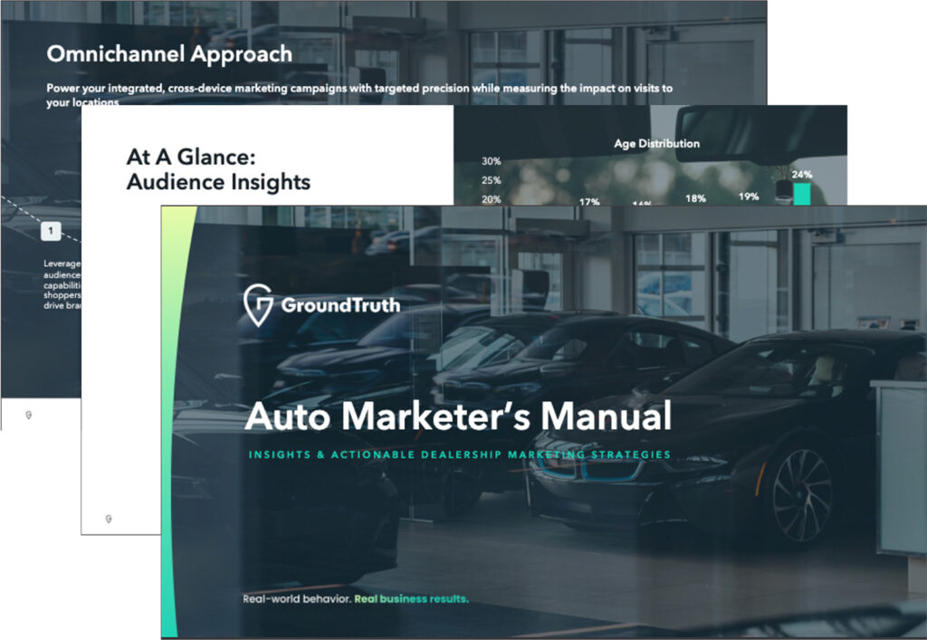 Auto Marketer's Manual | GroundTruth